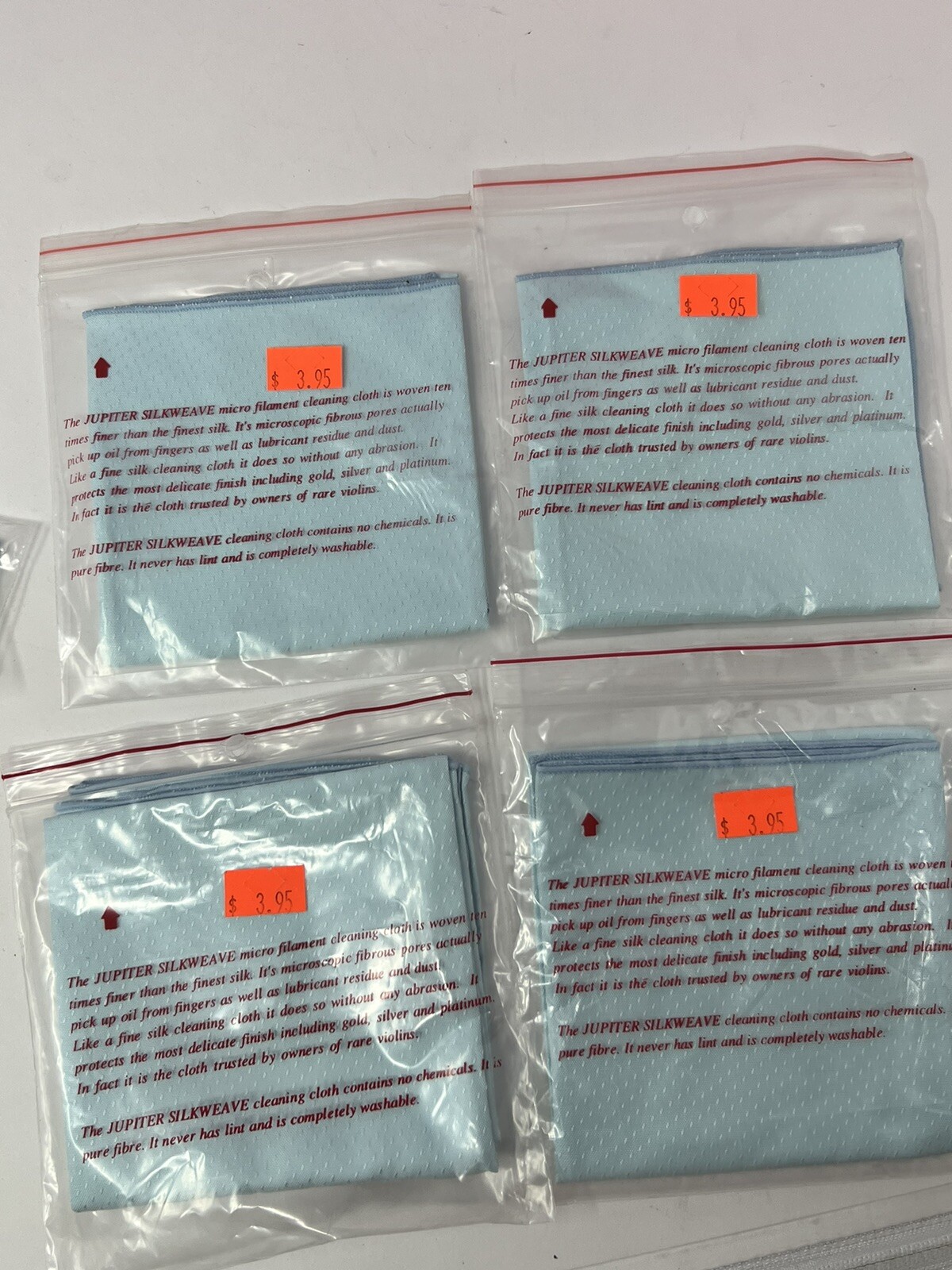 Set of 4 Jupiter Silkweave Clarinet Swab for sale online | eBay