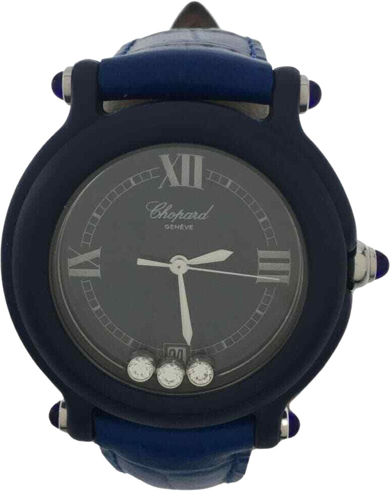 Chopard Happy Sport Blue Women's Watch - 27/7779 for sale online | eBay