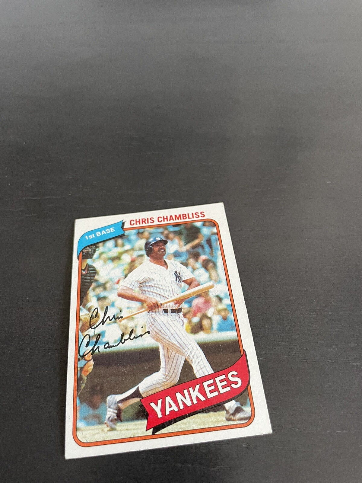 1980 Topps Chris Chambliss Baseball Card | eBay