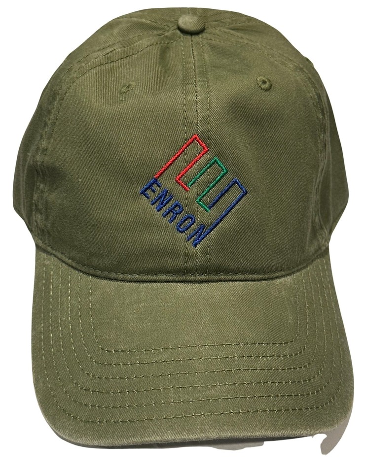 Enron Hat - 2212 Quality Embroidered Adjustable Cap Golf Dad Baseball ...