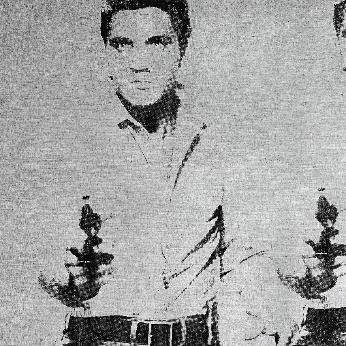 Andy Warhol Triple Elvis