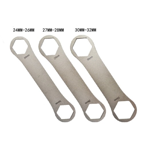 Lightweight Double Head Spanner Stainless Steel Top Cap Tool for Fork Servicing | eBay