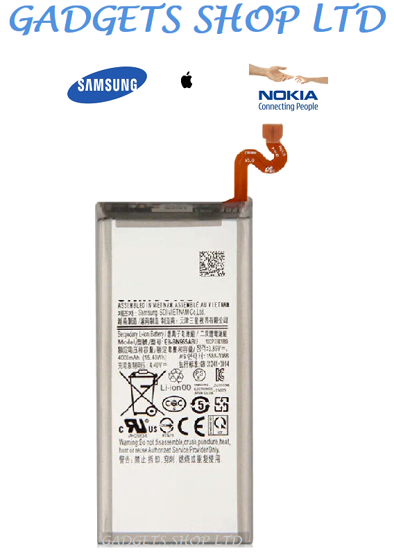 Samsung Galaxy Note 9 EB-BN965ABU Replacement Battery For N960 N9600 ...
