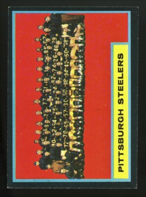 1962 Topps Pittsbugh Steelers Team #138 NM | eBay