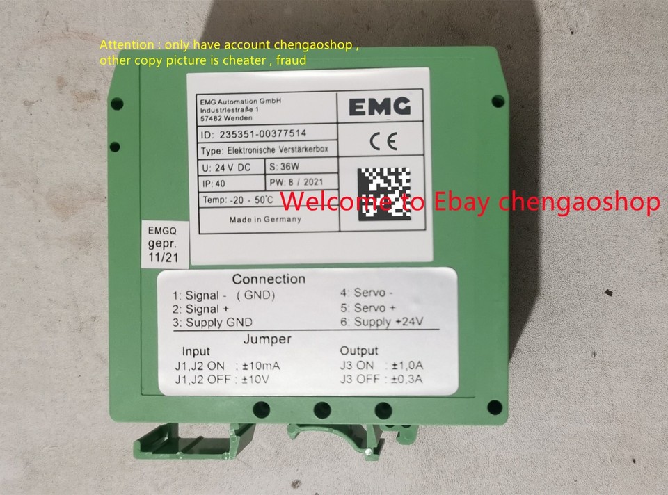 1PCS EMG EVB03 NEW no box (by Fedex or DHL) #U3890D YG | eBay