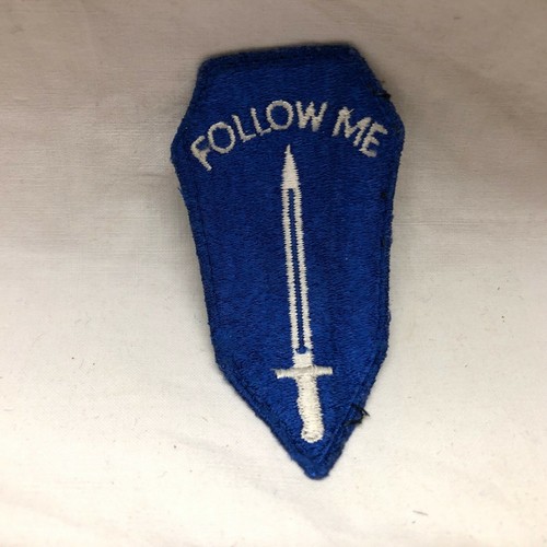 Military Patch Badge Army Infantry School Follow Me Bayonet Insignia | eBay