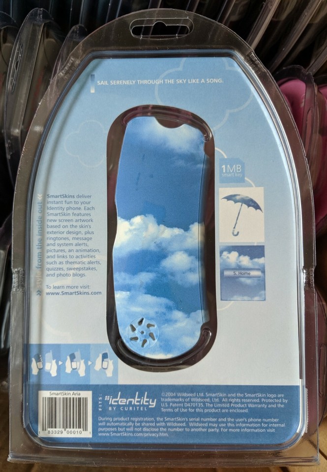 Wildseed Smartskin for Curitel Identity Smartphone - Aria | eBay