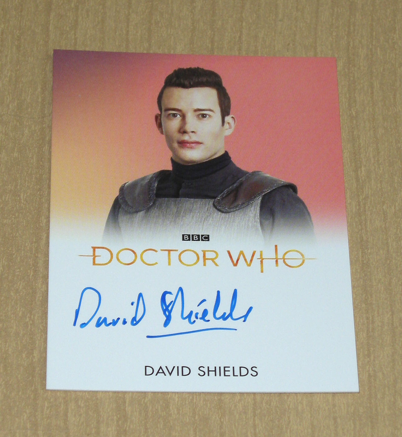 2022 Rittenhouse Doctor Who Series 11/12 autograph auto David Shields ...