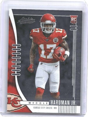 2019 Panini Absolute Mecole Hardman Jr. Rookie Rookie Card RC #128 ...