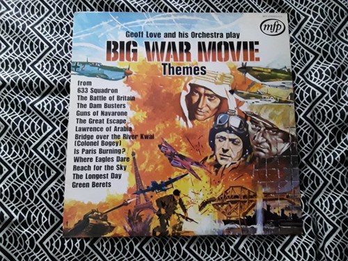 Big War Movie Themes vinyl LP Geoff Love | eBay