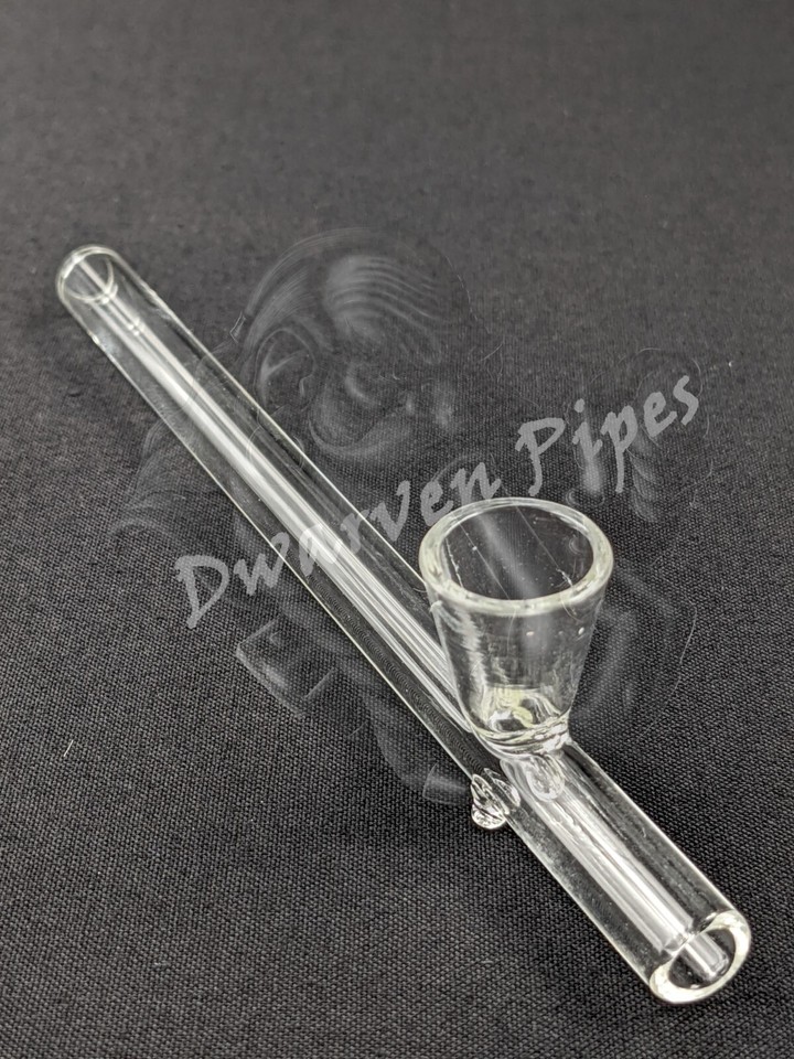 5.75" Clear Glass Tobacco Smoking Steamroller Style Pipe | eBay