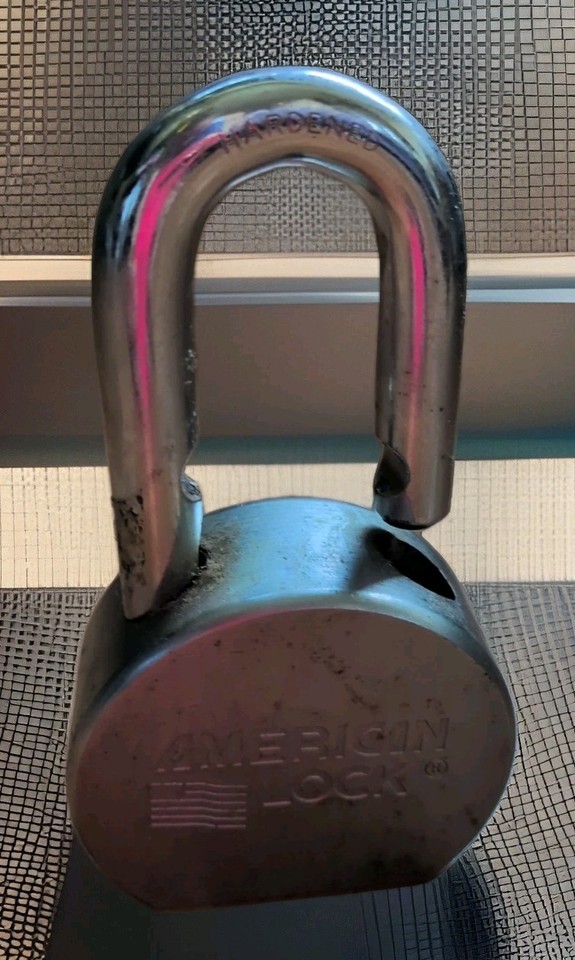 American Lock Series 700 Hardened Padlock with Key | eBay