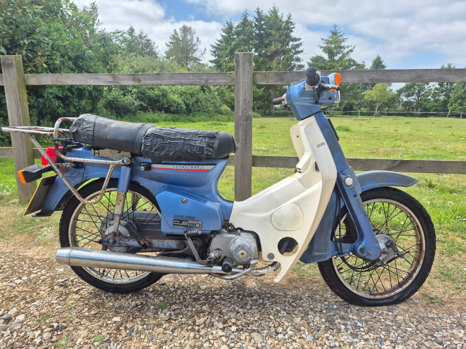 1986 Honda C90 Cub Electric Start - Bike Years - 1980s