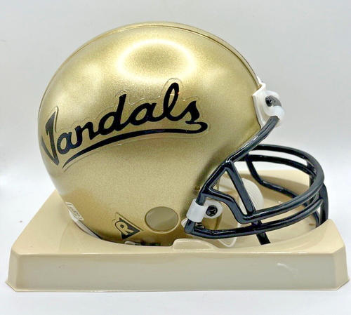 Vintage Riddell Idaho Vandals NCAA Mini Helmet Football Gold | eBay