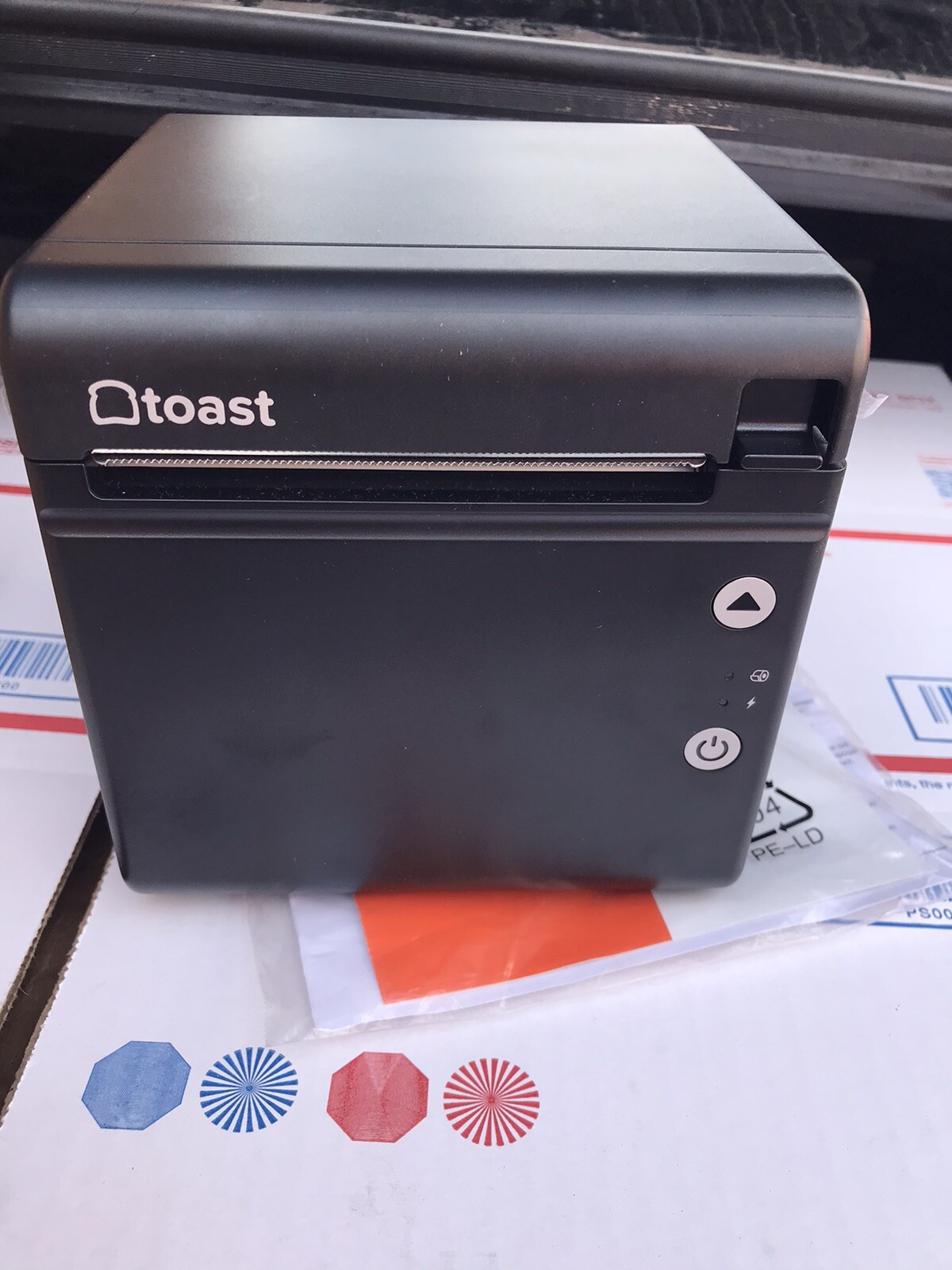 Toast TP200 POS Thermal Receipt Printer Black for sale online | eBay