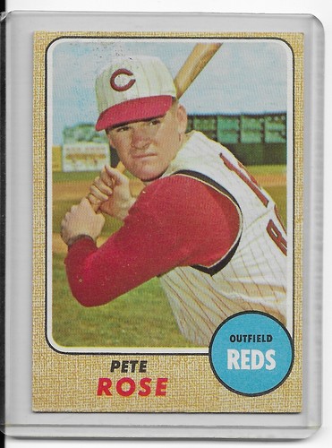 1968 Topps Set Break-PETE ROSE Baseball Card#230 Cincinnati Reds | eBay