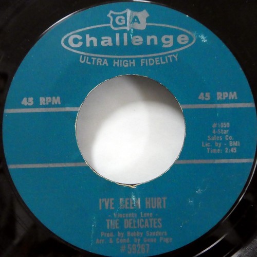 The DELICATES 45 I've Been Hurt / I Want To Get Married CHALLENGE VG+ ...