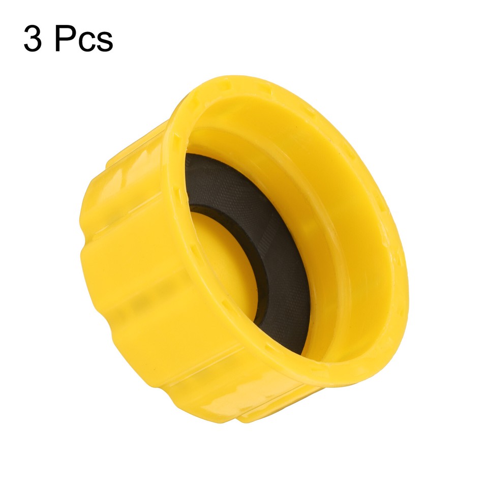 3pcs Gas Can Cap, Coarse Thread Gas Cap Replacement for Gasoline Gas ...