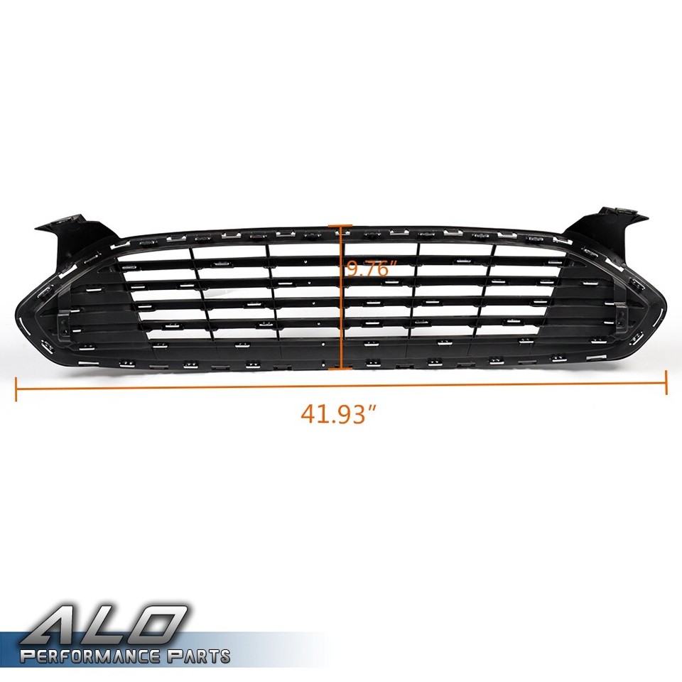 Chrome Front Bumper Upper Grille Fit For Ford Fusion 2013-2016 ...