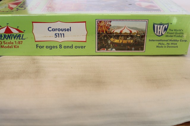 IHC HO Scale Carousel Carnival Amusement Ride Kit 5111 for sale online ...