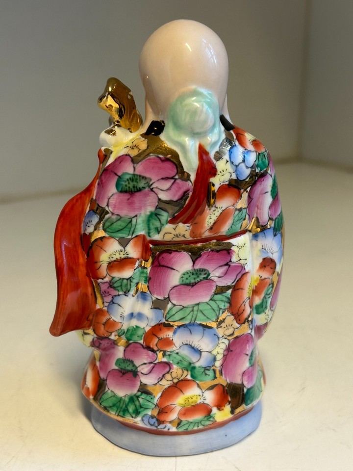 Vintage Chinese Porcelain Figurine Of Shou Xing God Of Longevity H 16cm ...