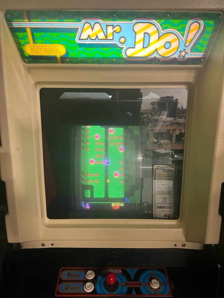 MR DO ARCADE MACHINE by UNIVERSAL 1982 (Excellent Condition) *RARE* | eBay