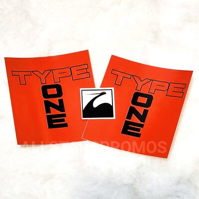 3xPack Spoon Sports Type One Sticker decal set Honda Acura TypeR DC2 ...