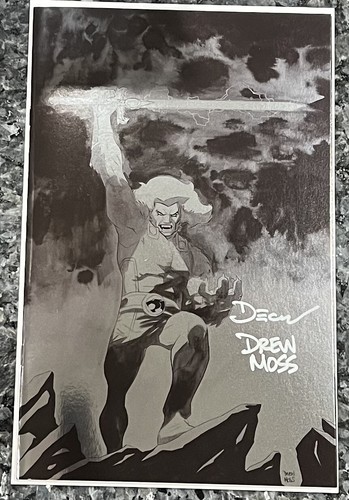 Signed Declan Shalvey & Drew Moss Thundercats # 1 Foil Convention ...