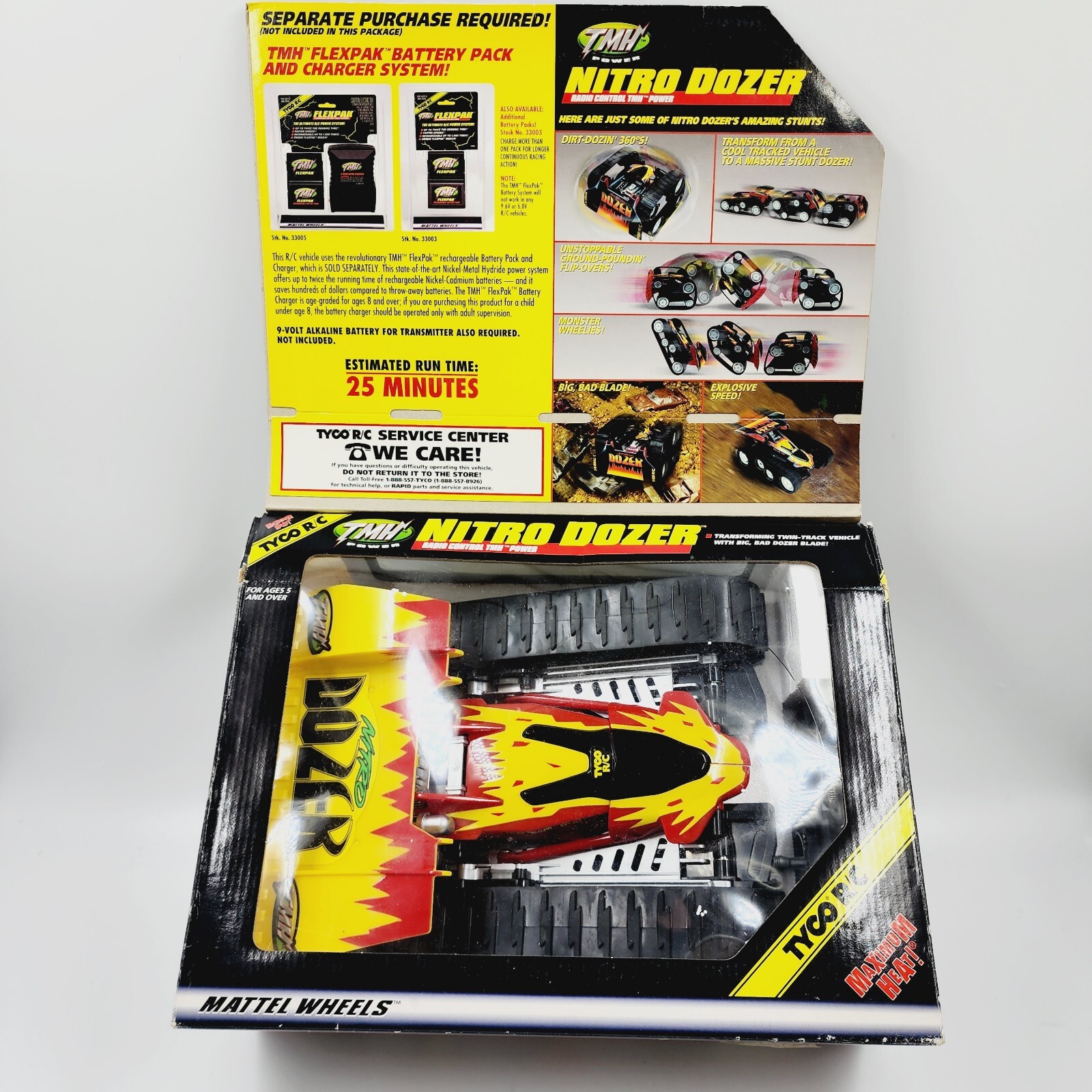 Vintage RC - Tyco TMH NITRO DOZER 49 MHz - NEW OPEN BOX | eBay