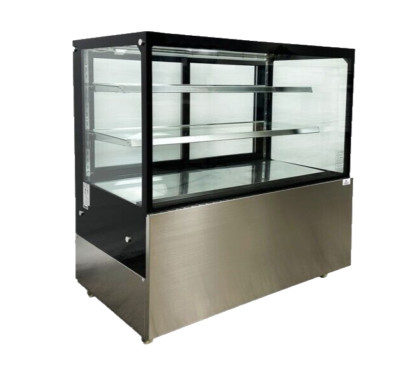 NEW 48" Commercial Bakery Case Deli Refrigerator Cooler Display Glass ...