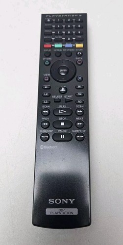 Official Sony PS3 BD Playstation 3 Media Blu-ray Disc Remote Control ...