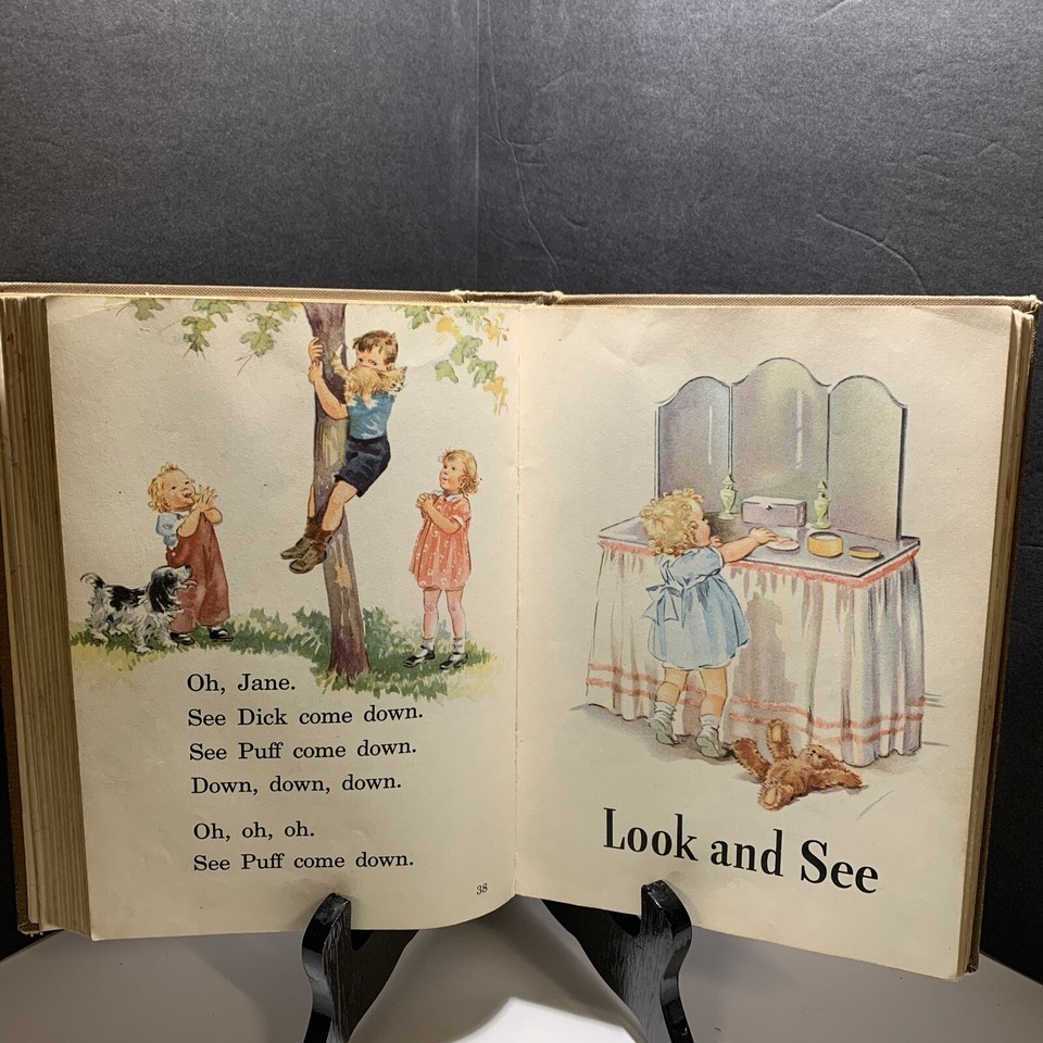 Vintage 1941 THE BASIC READERS TEACHERS EDITION, Pre-Primer Program ...
