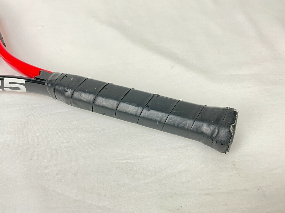 Wilson Federer 25in Junior Tennis Racquet Racket 3-7/8 L00 Red Black ...
