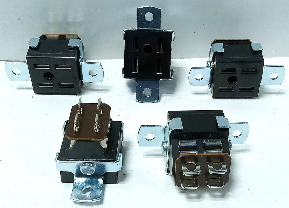Cinch S-404-AB 250 V 4-Pole Connector | eBay