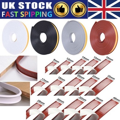Furniture Edge Molding Trim Strip Self Adhesive U-Shape Flexible Edge ...