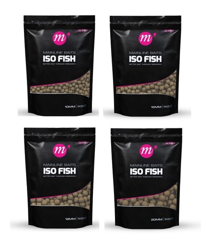 Mainline Shelf Life ISO Fish Carp Fishing Boilies 1kg | eBay