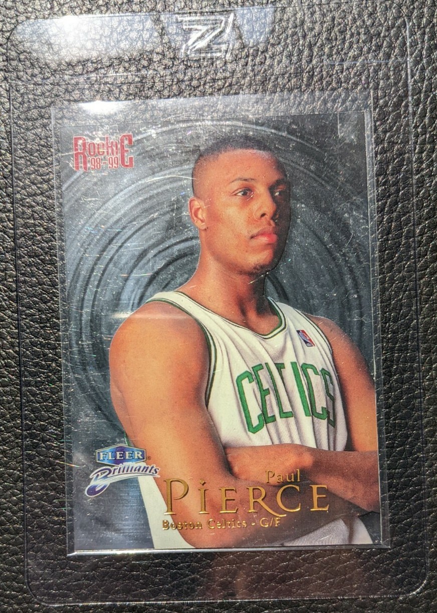 1998 FLEER BRILLIANTS #110 PAUL PIERCE ROOKIE CARD RC BOSTON CELTICS ...