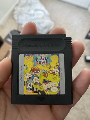 THE RUGRATS MOVIE NINTENDO ORIGINAL GAMEBOY COLOR GB GAME 785138320298 ...