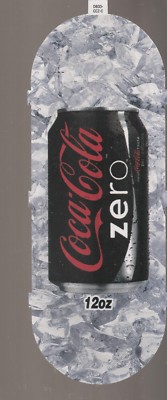 Coca-Cola Zero 12 oz Can Vending Machine Sign | eBay
