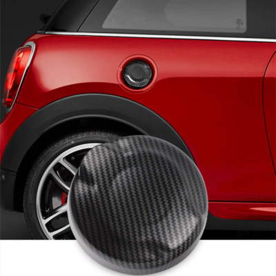 For Mini Cooper S F55 F56 F57 Carbon Fiber Gas Tank Fuel Cap Cover ...