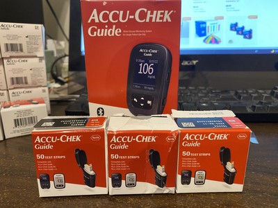 ACCU-CHEK Guide Test Strips 50 Count. 150 Total. 06/2025 Expiration ...