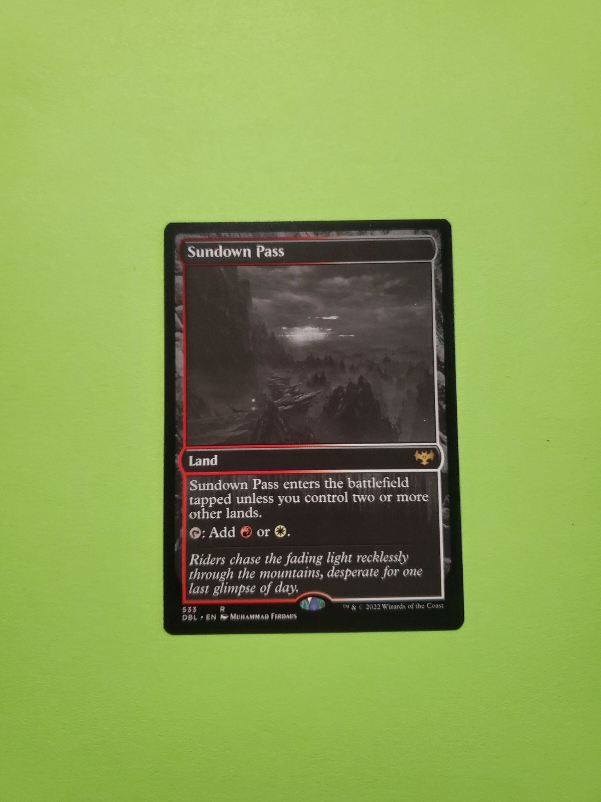 MTG Magic the Gathering - Sundown Pass (Innistrad: Double Feature) NM ...