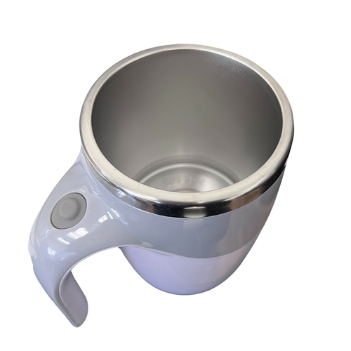 Coffee Mug Auto Self Stirring Magnetic Stainless Steel Smart Electrical ...