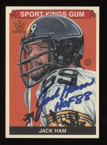 2013 Jack Ham Sport Kings Buyback Auto Autograph #01/25 *NICE* HOF ...