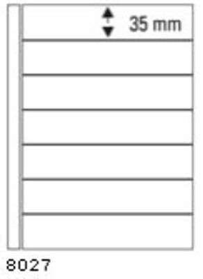 PRINZ PRO-FIL System 8027 100 sheets 7 pockets 35 x 195 mm | eBay