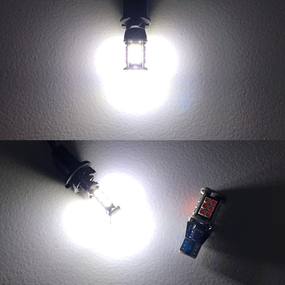 2 White 1 Red 921 912 LED Bulbs for 1997-2021 Ford F-150 Cargo 3rd ...