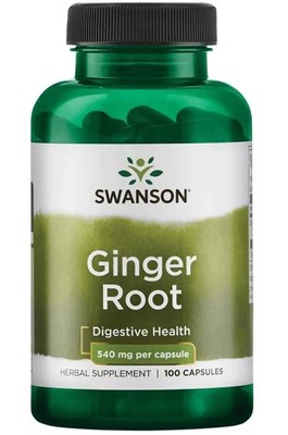 Swanson Ginger Root, 540mg - 100 caps (258,00 EUR/kg) | eBay.de