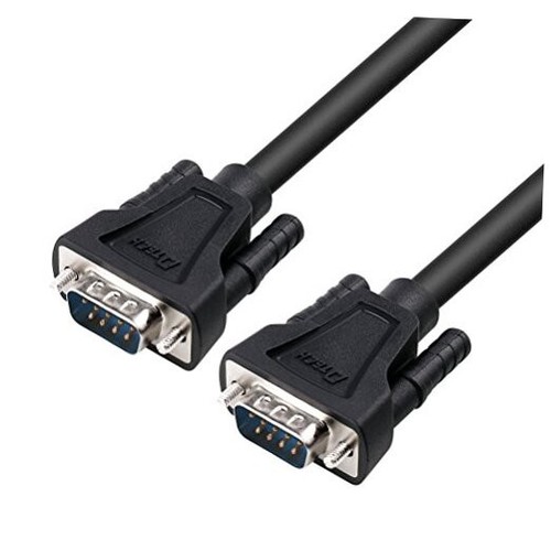 RS-232 Cable RS232 Serial Cable Male to Male 9 Pin DB9 Cord Straight ...