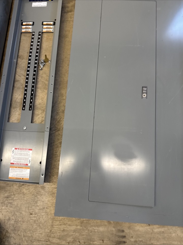 Square D 225A MLO 3 Pole Phase Panel W/Breakers QO QOB 120/208/240v ...