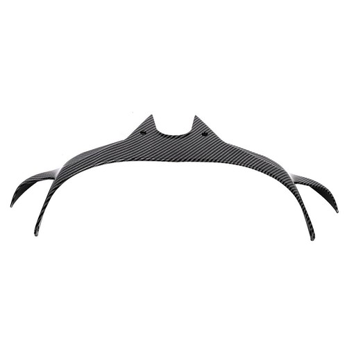 Car Carbon Fiber Style Front Fairing Aerodynamic Wing Cover Fits For ...